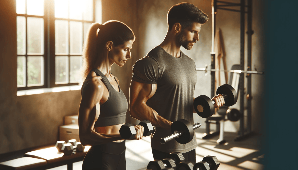 8 Exercícios eficazes de bíceps de halteres em casa – Made4Fighters