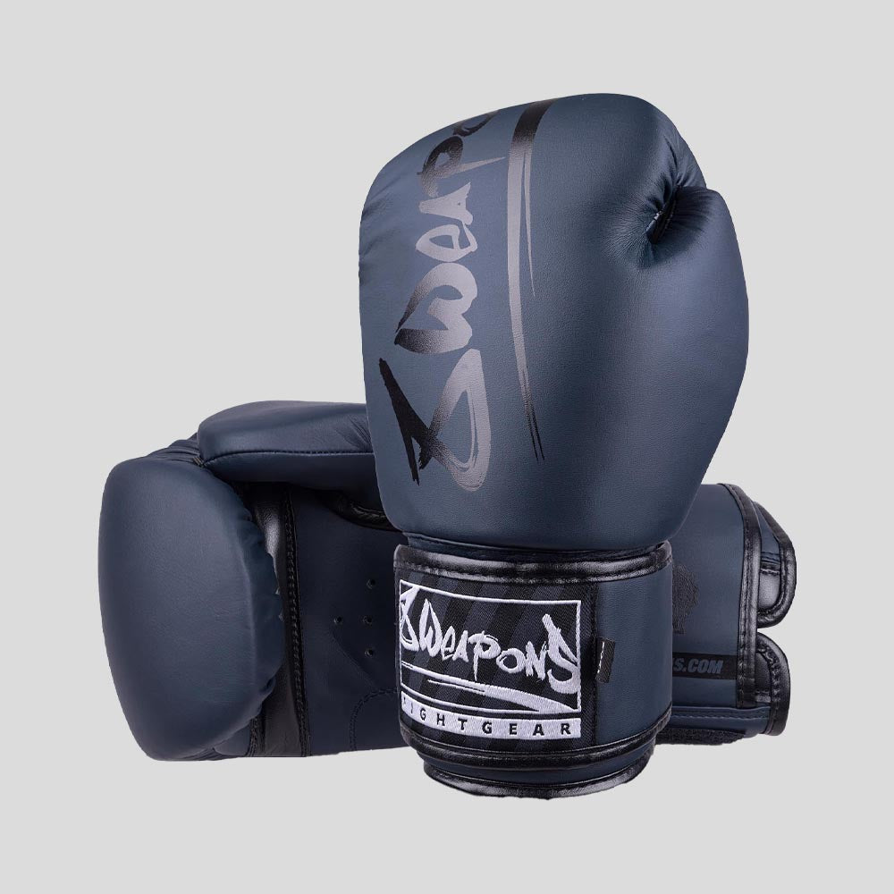 8 Weapons Unlimited 2.0 Boxing Gloves Navy/Black – Made4Fighters