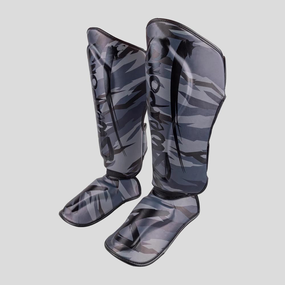 8 Weapons Unlimited 2.0 Shin Guards Urban Camo from Made4Fighters