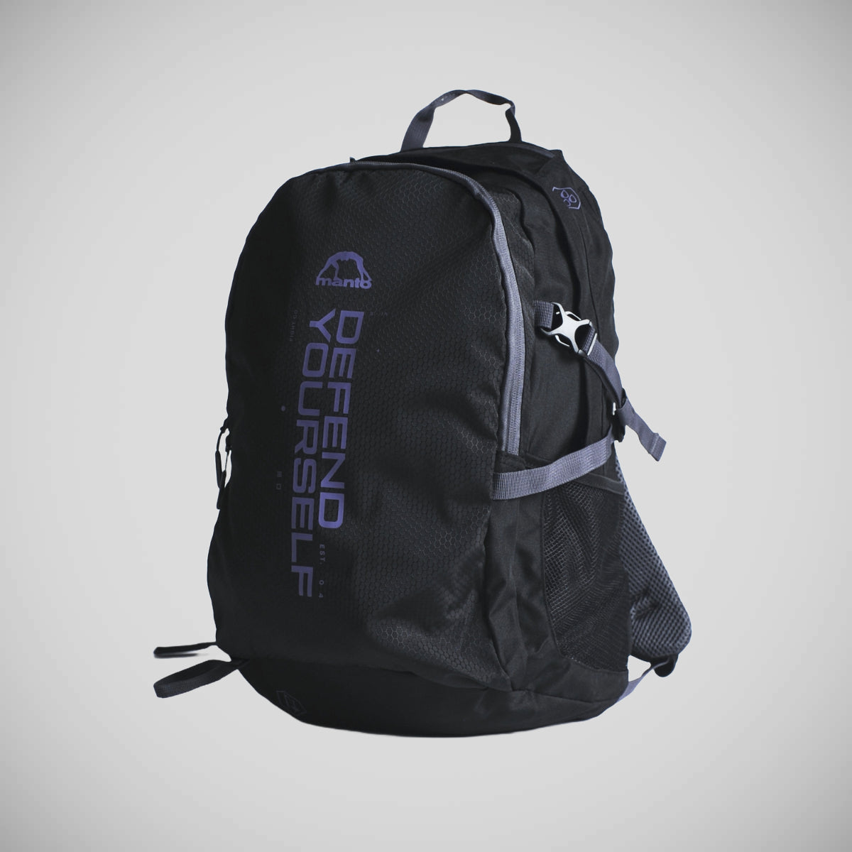 Manto Cross Back Pack Black from Made4Fighters