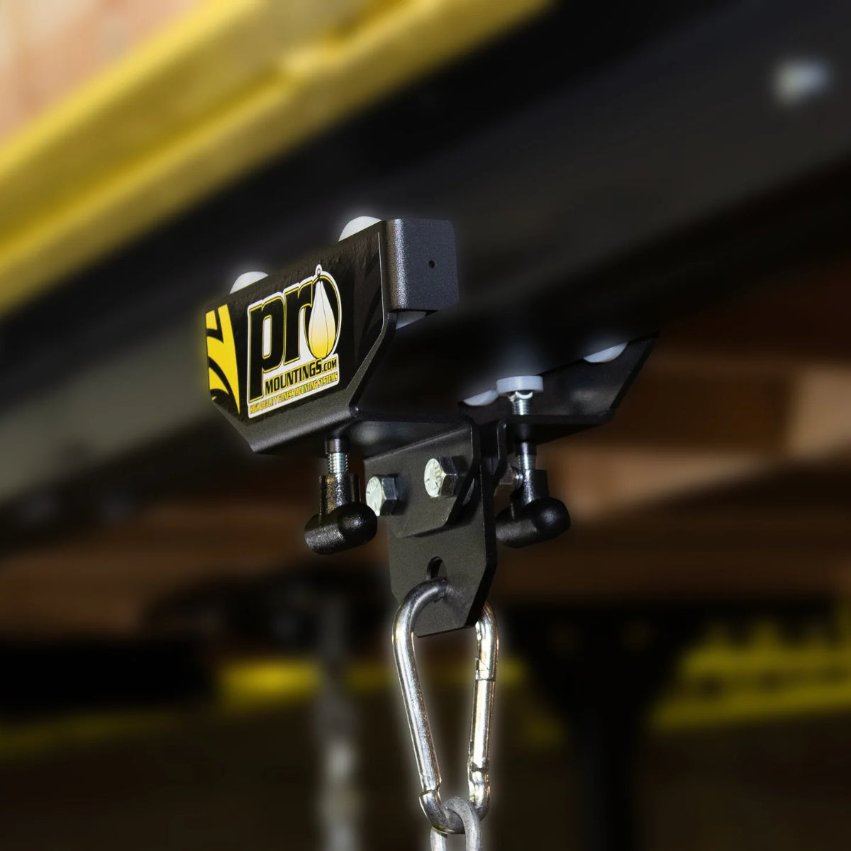 Black Pro Mountings Roller Mount Track Combo from Made4Fighters