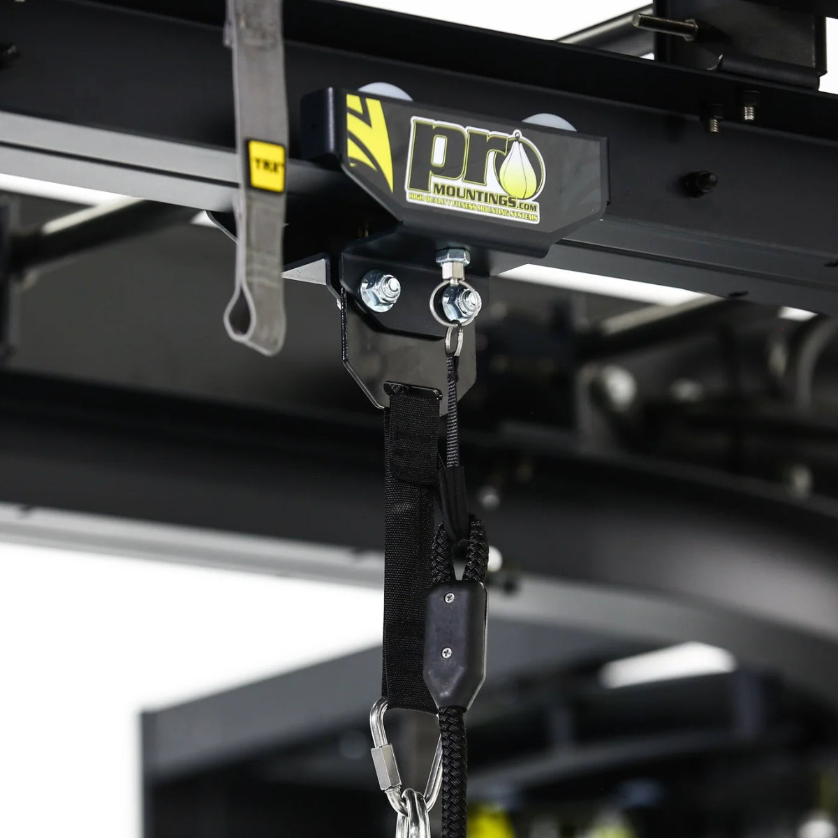 Black Pro Mountings Spring Plunger Roller Mount With Rope from ...