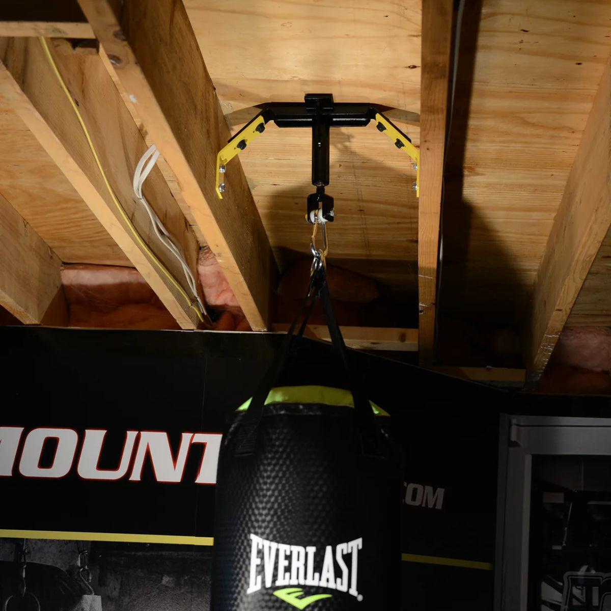 Black/Yellow Pro Mountings RM-2000 Recessed Mount from Made4Fighters