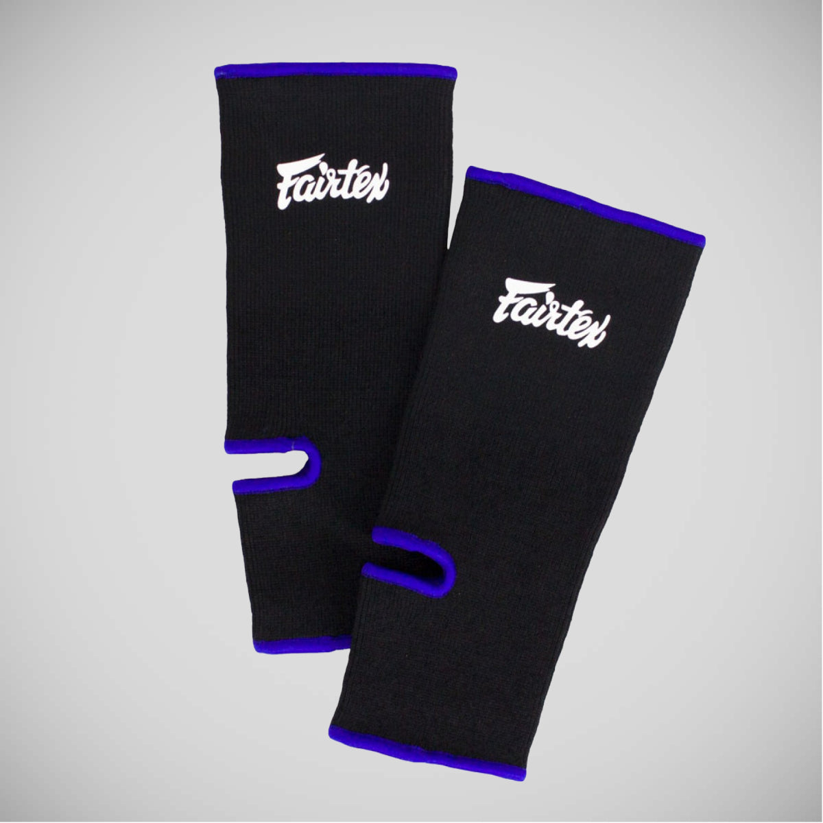 Fairtex AS1 Ankle Supports Black/Blue from Made4Fighters