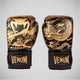Venum Dragon's Flight Boxing Gloves Black/Bronze from Made4Fighters
