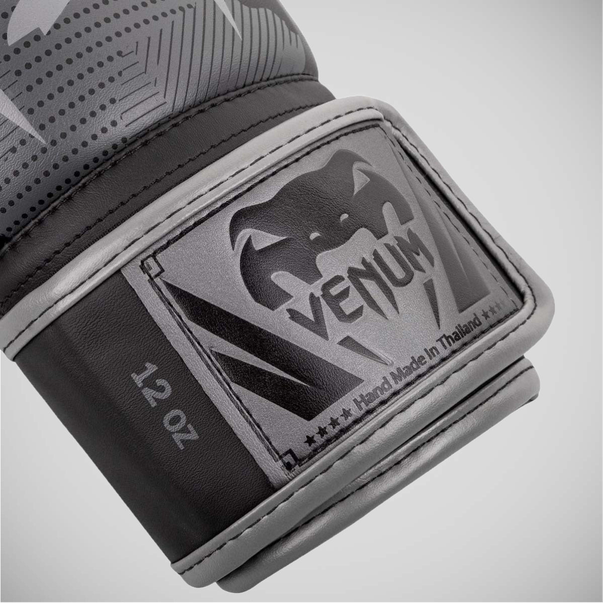 Venum Elite Boxing Gloves Black/Dark Camo from Made4Fighters