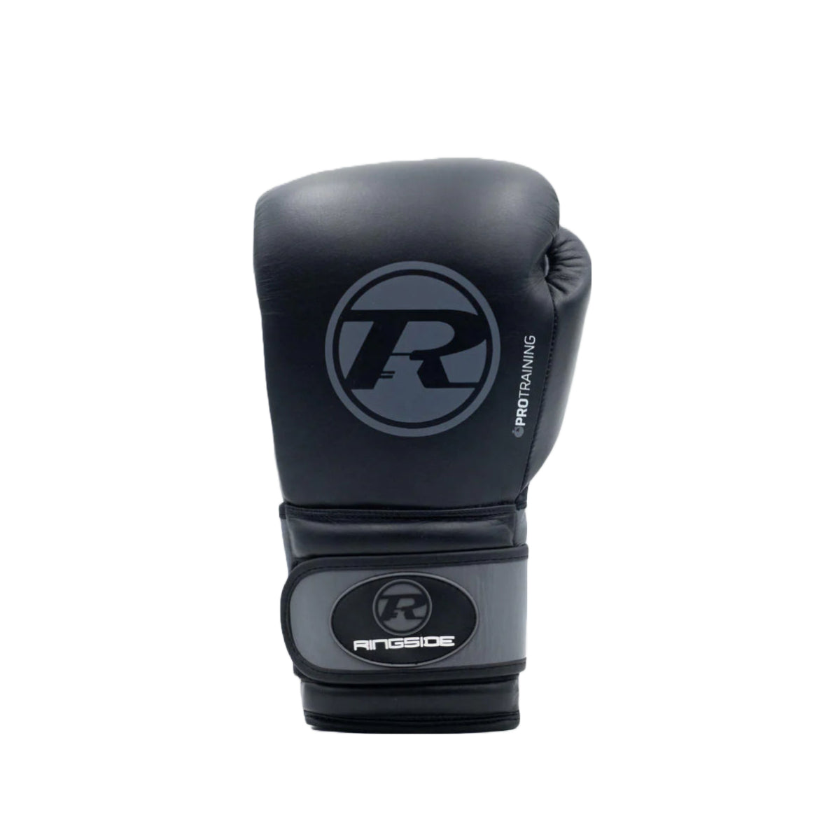 Black/Grey Ringside Pro Training G2 Boxing Gloves from Made4Fighters