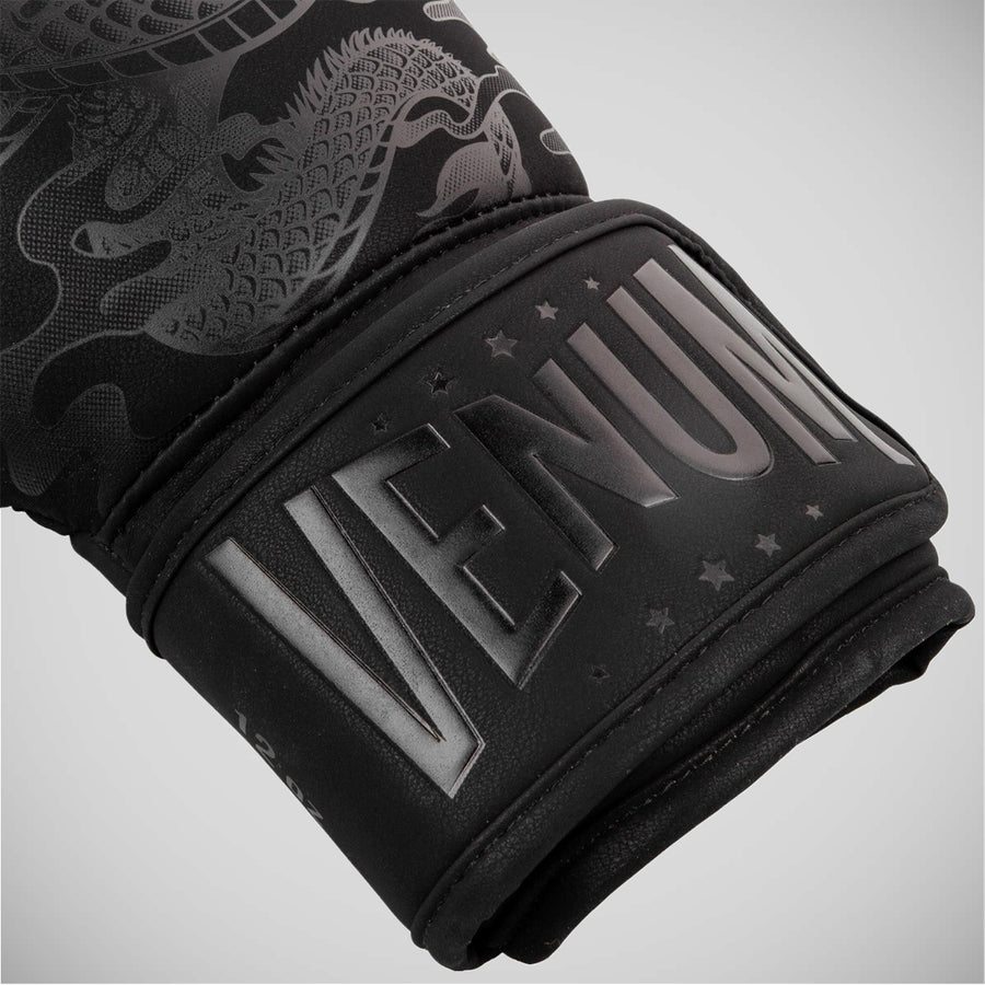 Venum Dragon's Flight Boxing Gloves Black from Made4Fighters