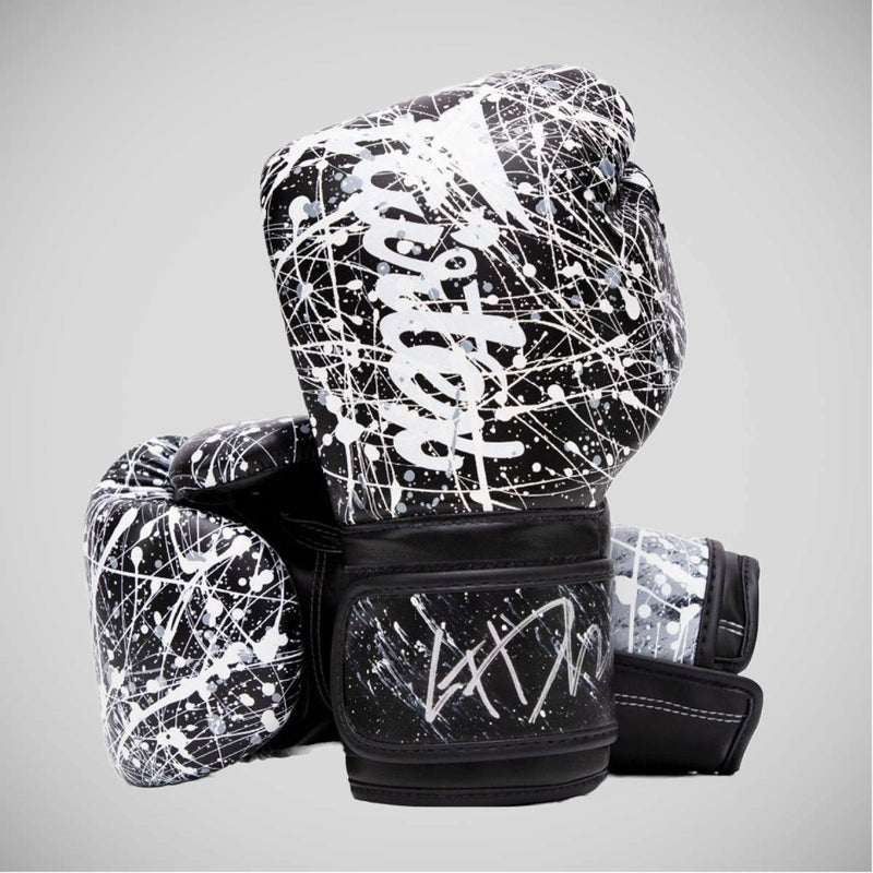 Fairtex BGV14 The Painter Unique Boxing Gloves Black/White from ...
