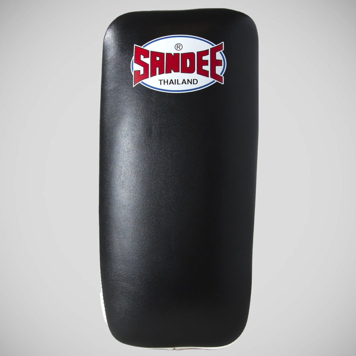 Sandee Extra Thick Flat Thai Kick Pads Black/White from Made4Fighters