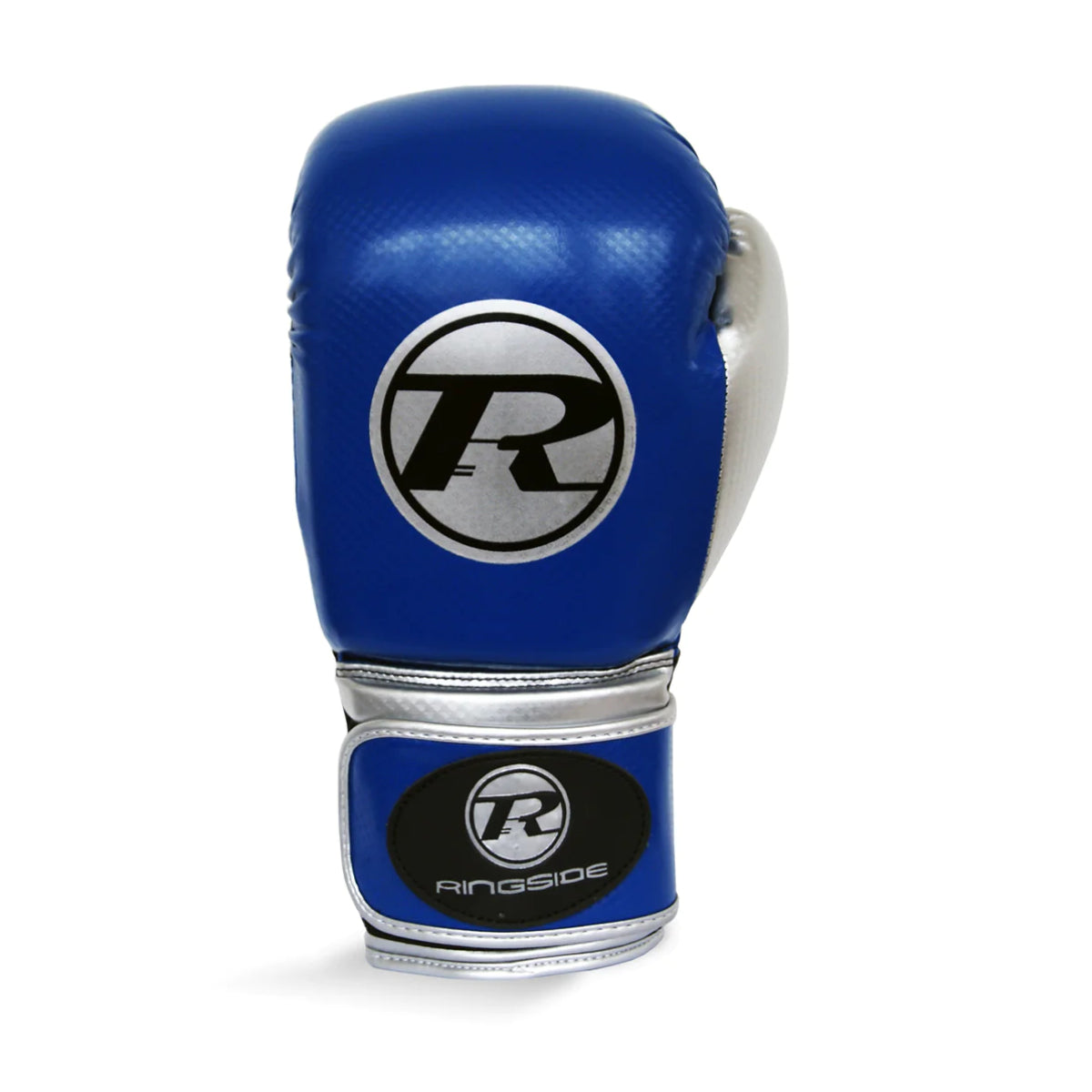 Ringside Pro Fitness Boxing Gloves Blue/Silver from Made4Fighters