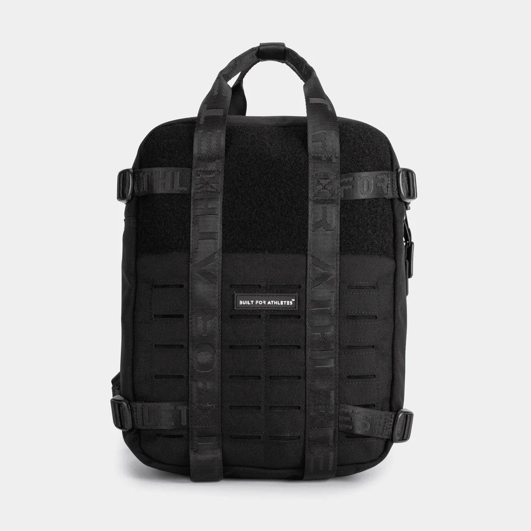 Built For Athletes Rucking 10L Gym Back Pack Black from Made4Fighters