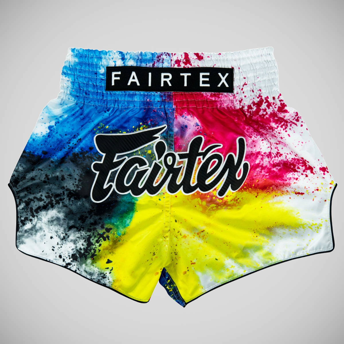 Fairtex BS1937 Säure Jazz Muay Thai Shorts White von Made4 Fighters ...