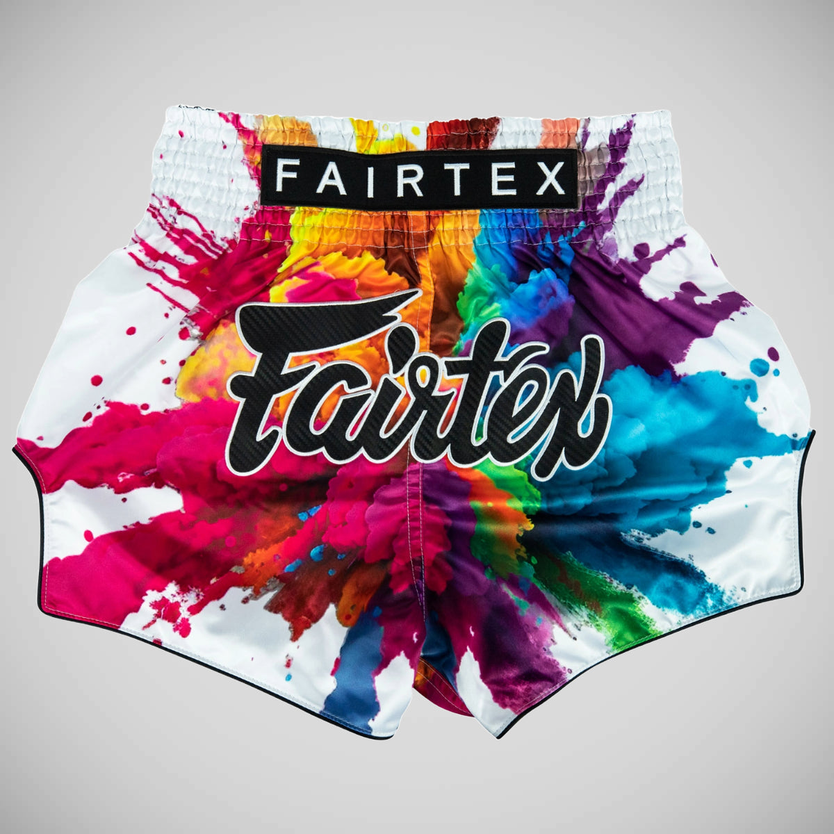 Fairtex BS1939 Funky Soul Muay Thai Shorts White from Made4Fighters