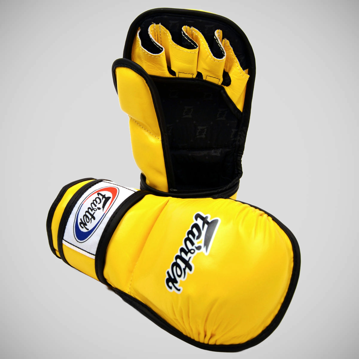 Fairtex FGV15 MMA Sparring Gloves Yellow from Made4Fighters
