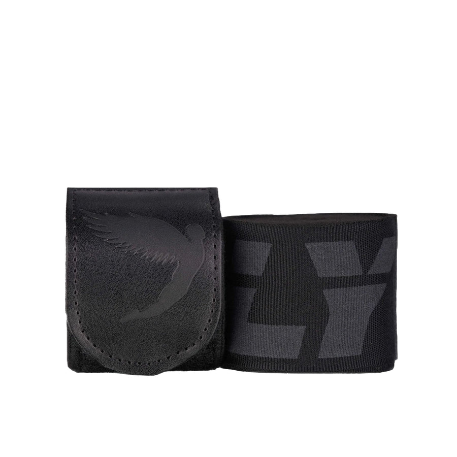 Fly Big Logo Hand Wraps Black from Made4Fighters