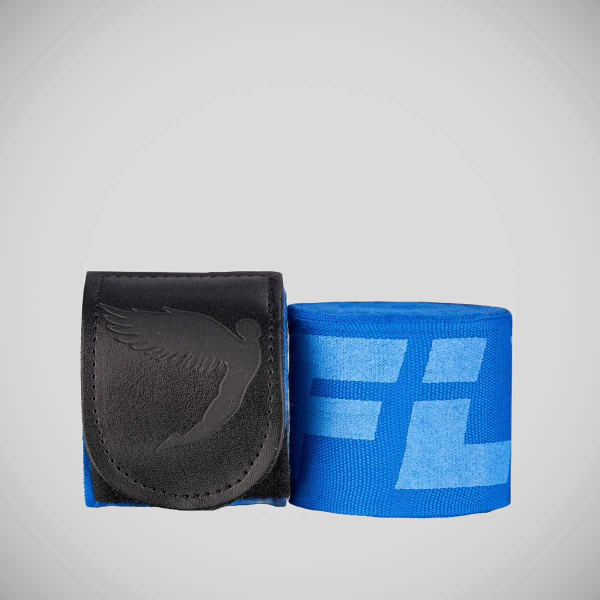 Fly Big Logo Hand Wraps Blue from Made4Fighters