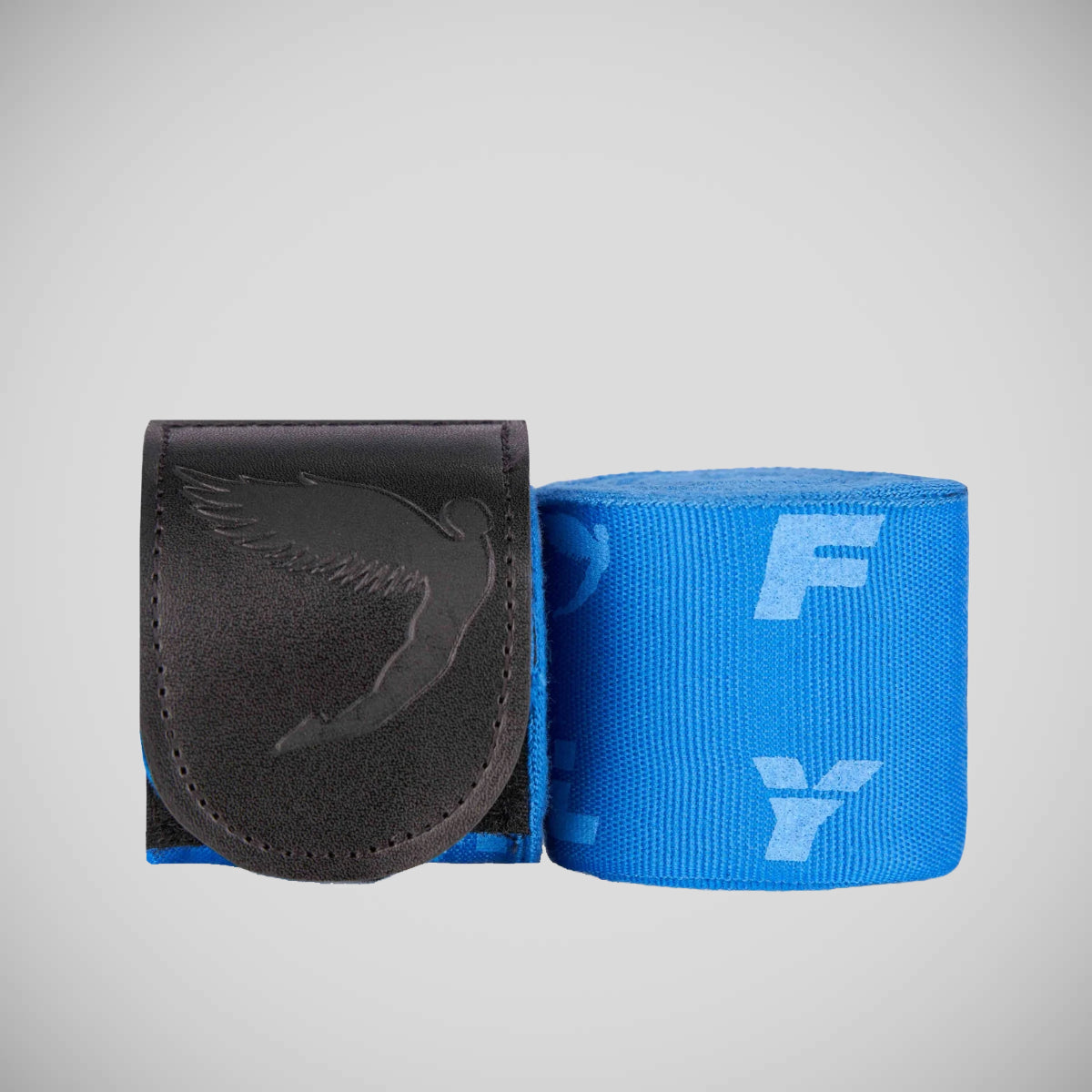 Fly Monogram Hand Wraps Blue from Made4Fighters