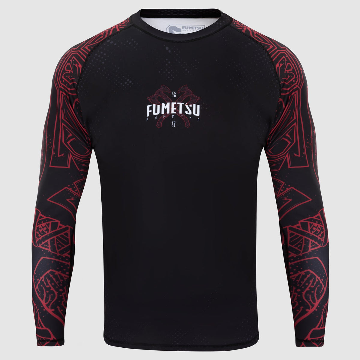 Fumetsu Berserker Long Sleeve Rash Guard Schwarz/Rot von Made4 ...