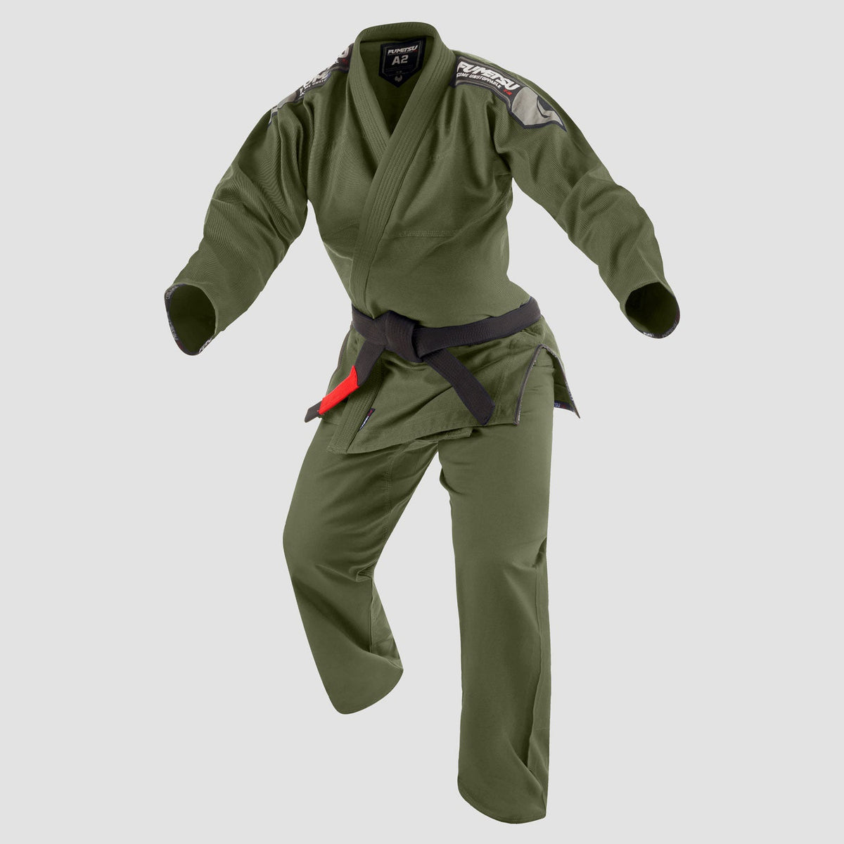 Fumetsu Shield MK2 Damska BJJ Gi Khaki od Made4Fighters