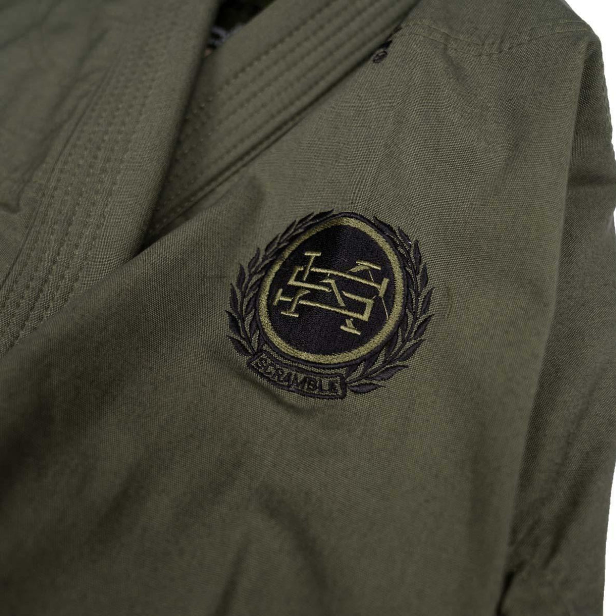 Green Scramble Athlete Pro BJJ Gi from Made4Fighters