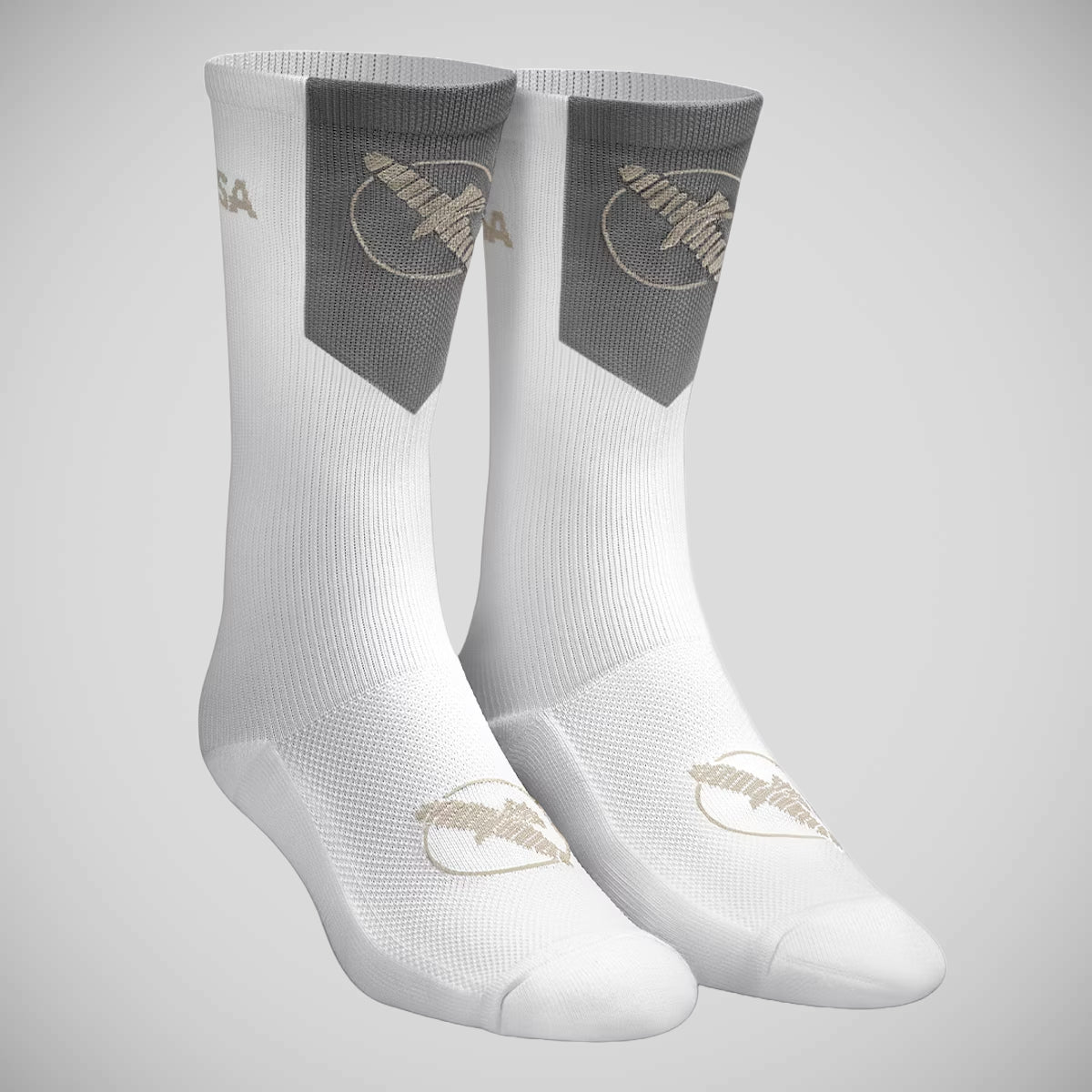 Hayabusa Pro Boxing Socks White from Made4Fighters