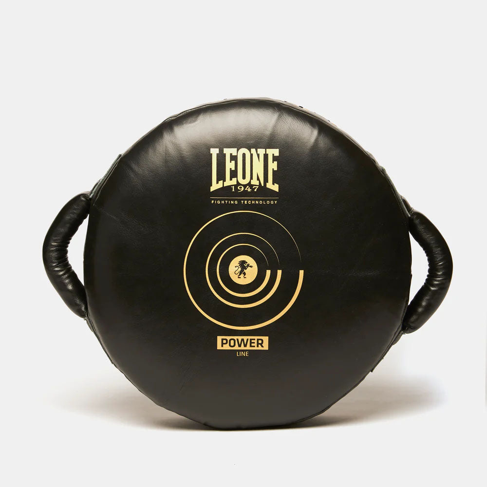 Leone Power Line Punch Shield Black from Made4Fighters