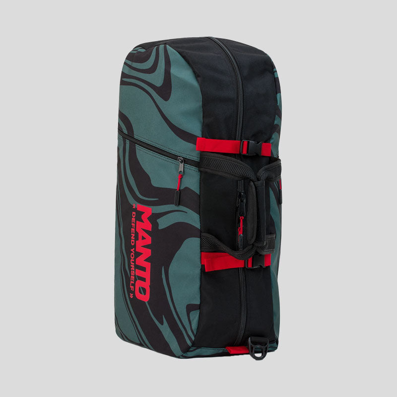 Manto Grid Sportsbag/Backpack Green from Made4Fighters