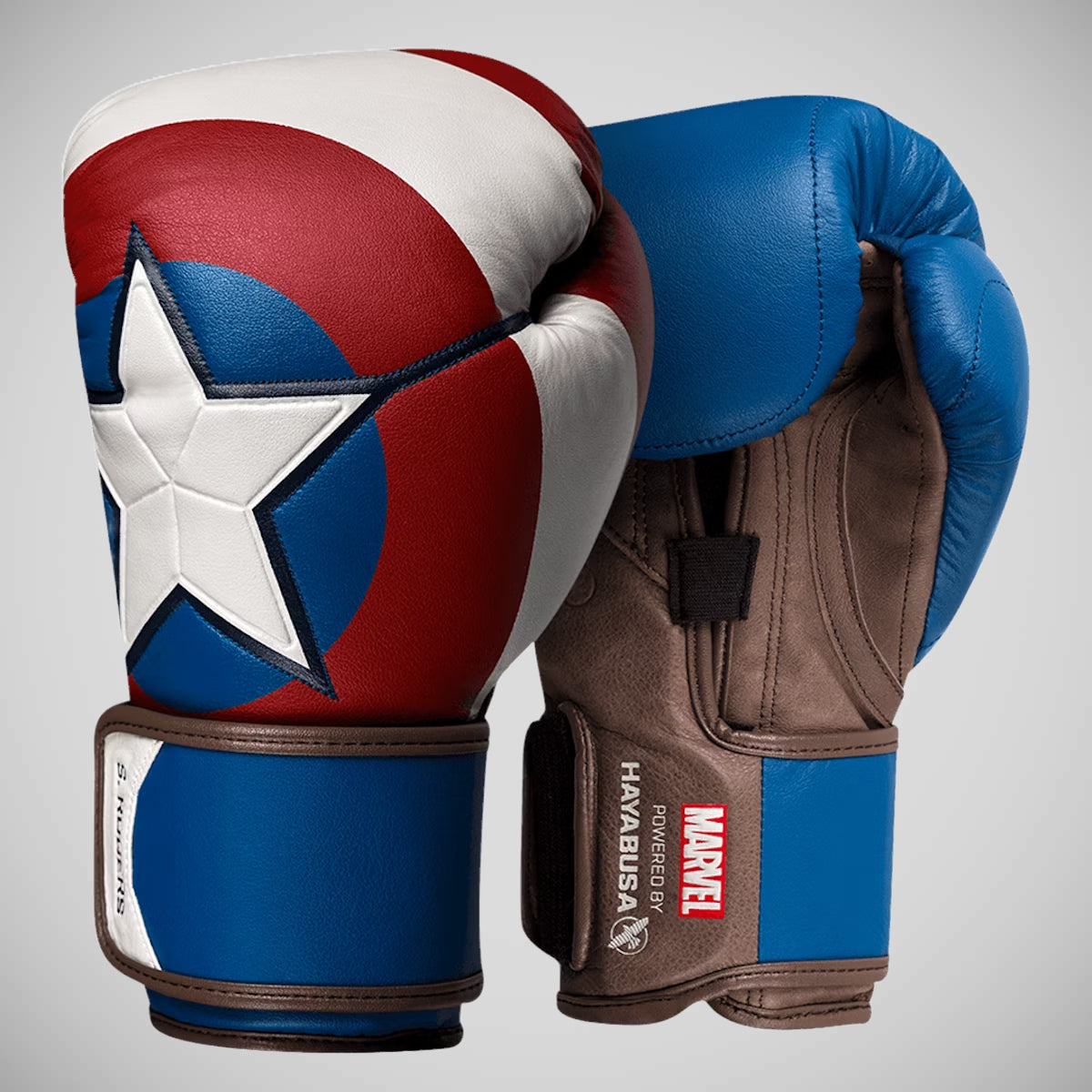 Mănuși de box Captain America Marvel Red/White/Blue din Made4fighters ...