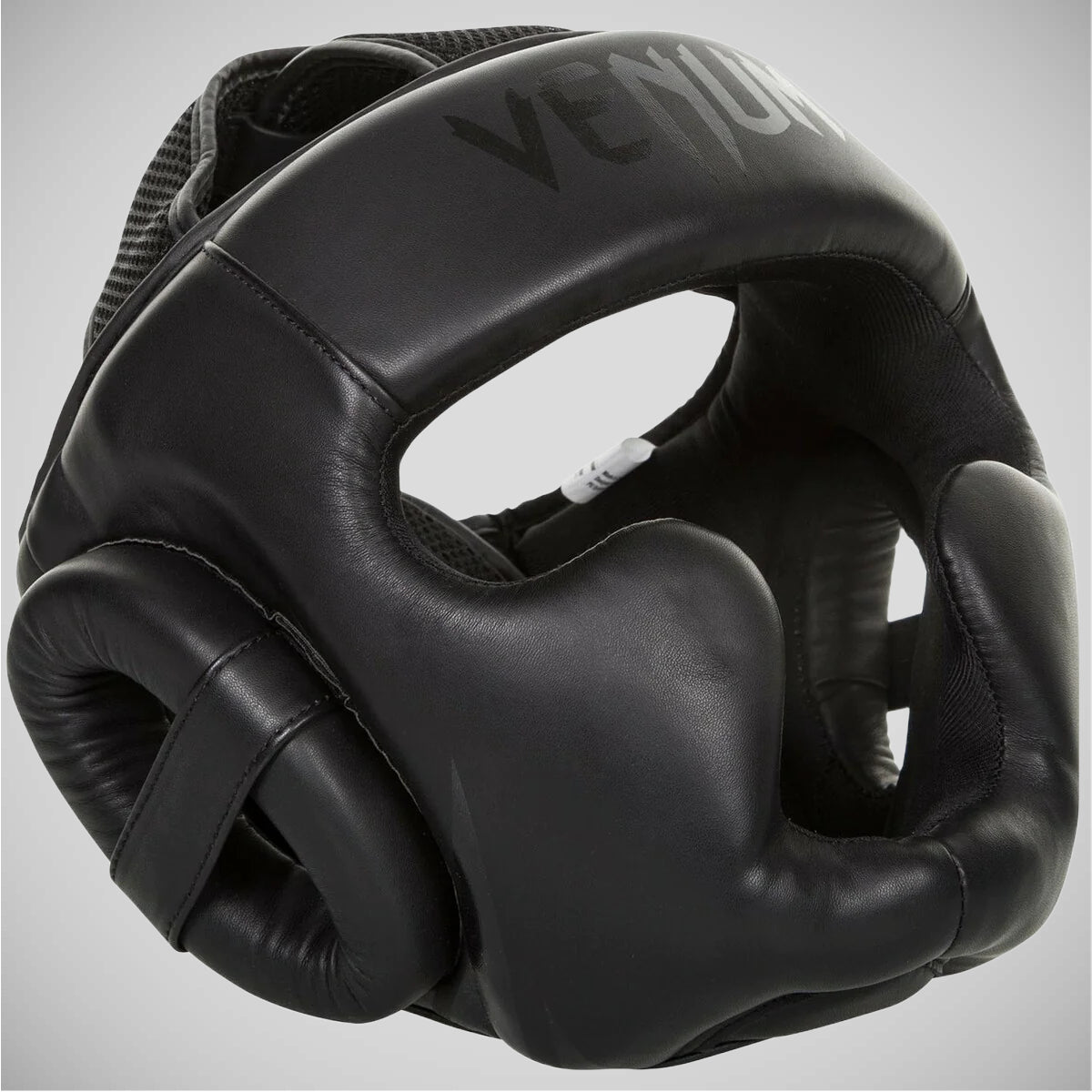 Matte Black Venum Challenger 2.0 Head Guard from Made4Fighters