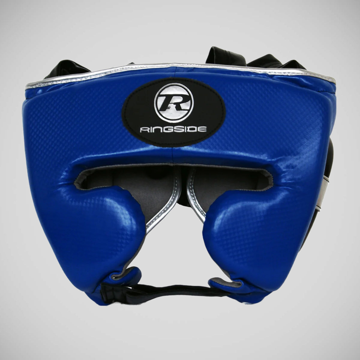 Ringside Pro Fitness Head Guard Navy/Silver from Made4Fighters