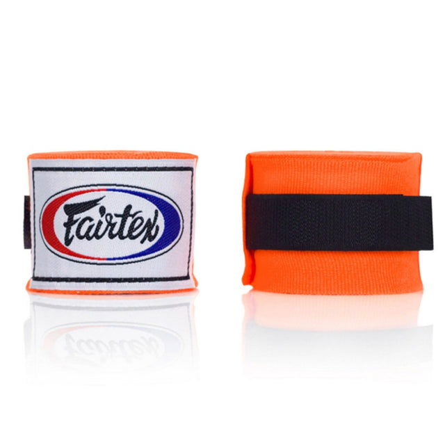 Fairtex HW2 4.5m Hand Wraps Orange from Made4Fighters