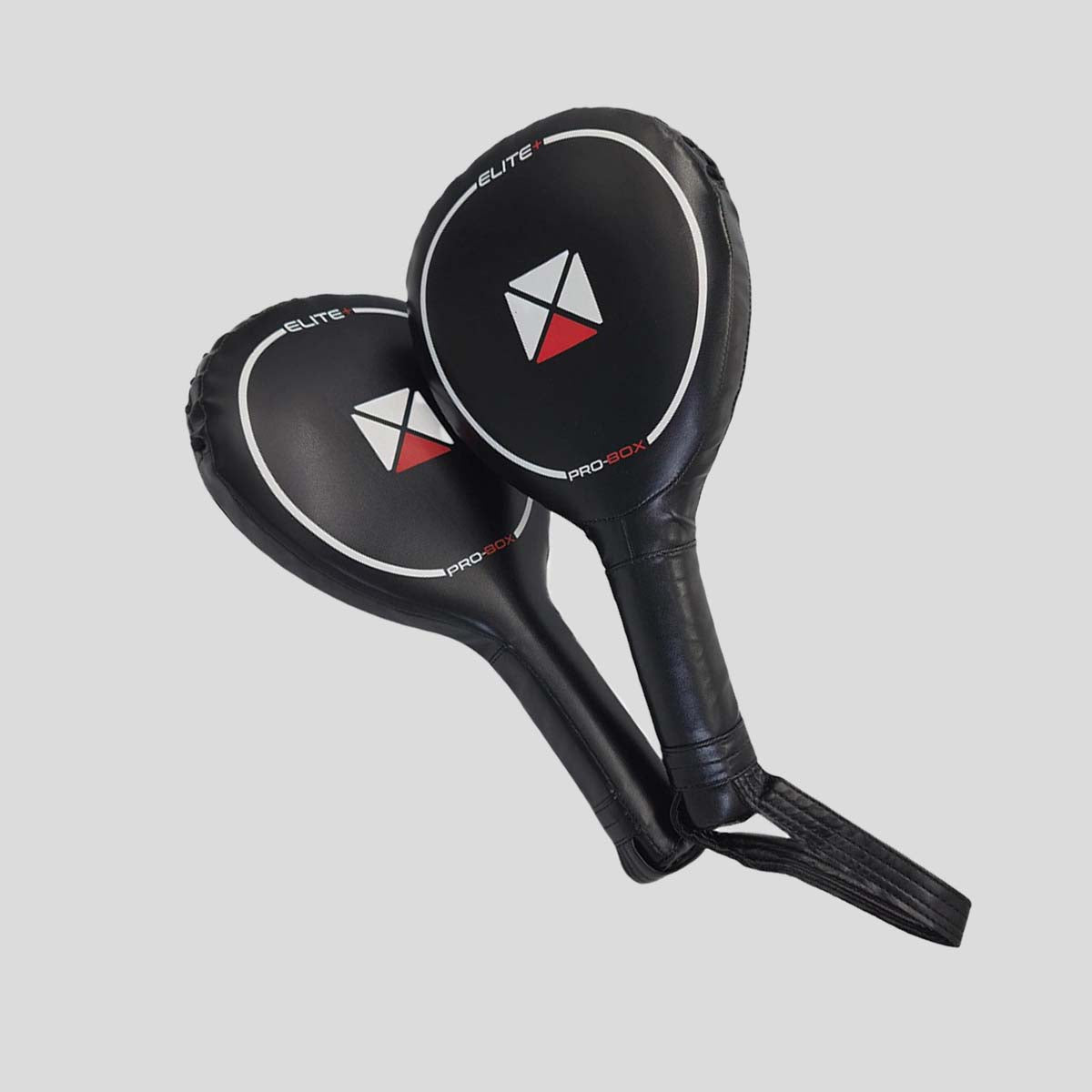 Pro-Box Elite Punch Paddles Black de Made4Fighters