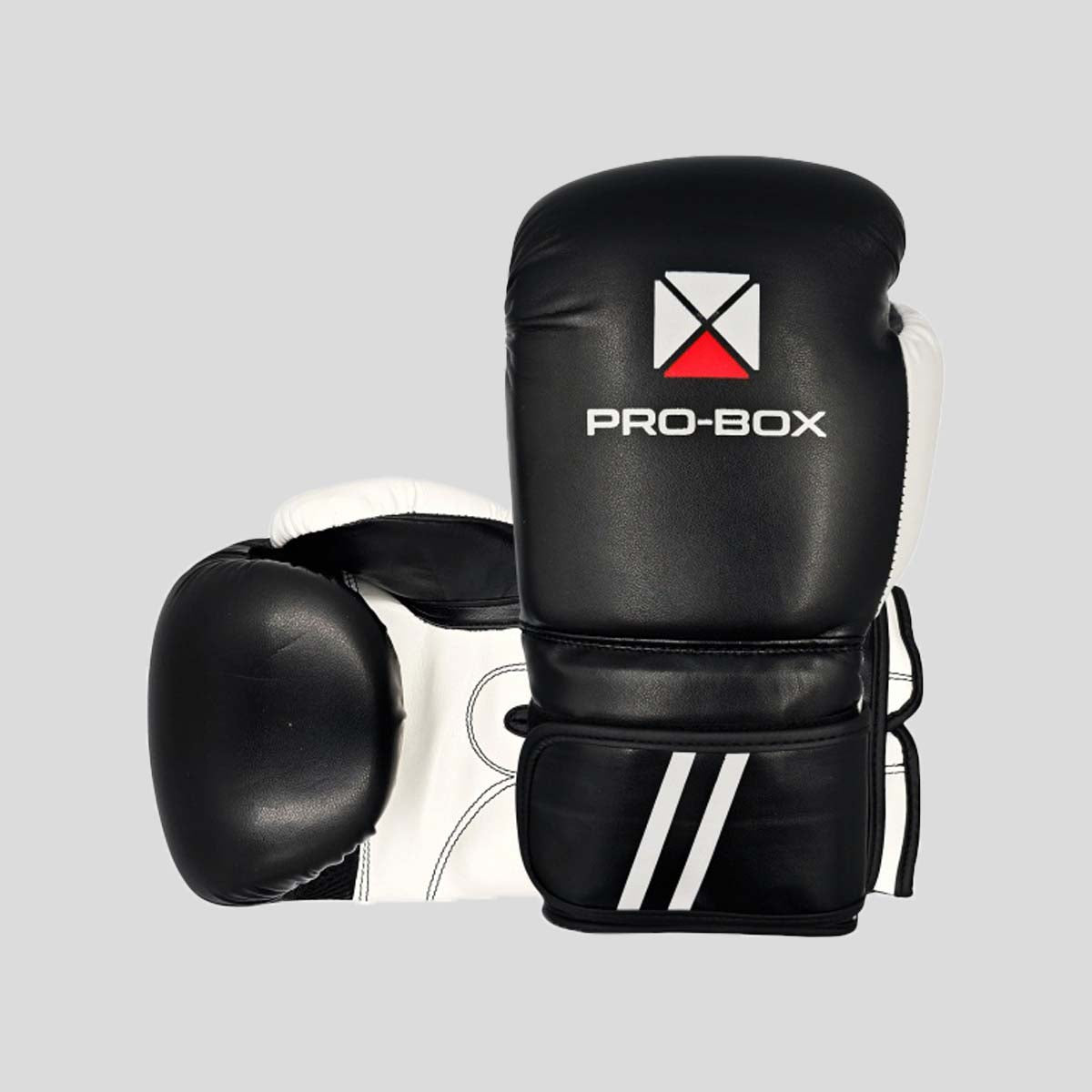 Pro-Box Pu Club Essentials Senior Sparring Gloves Black/White (NY) från ...