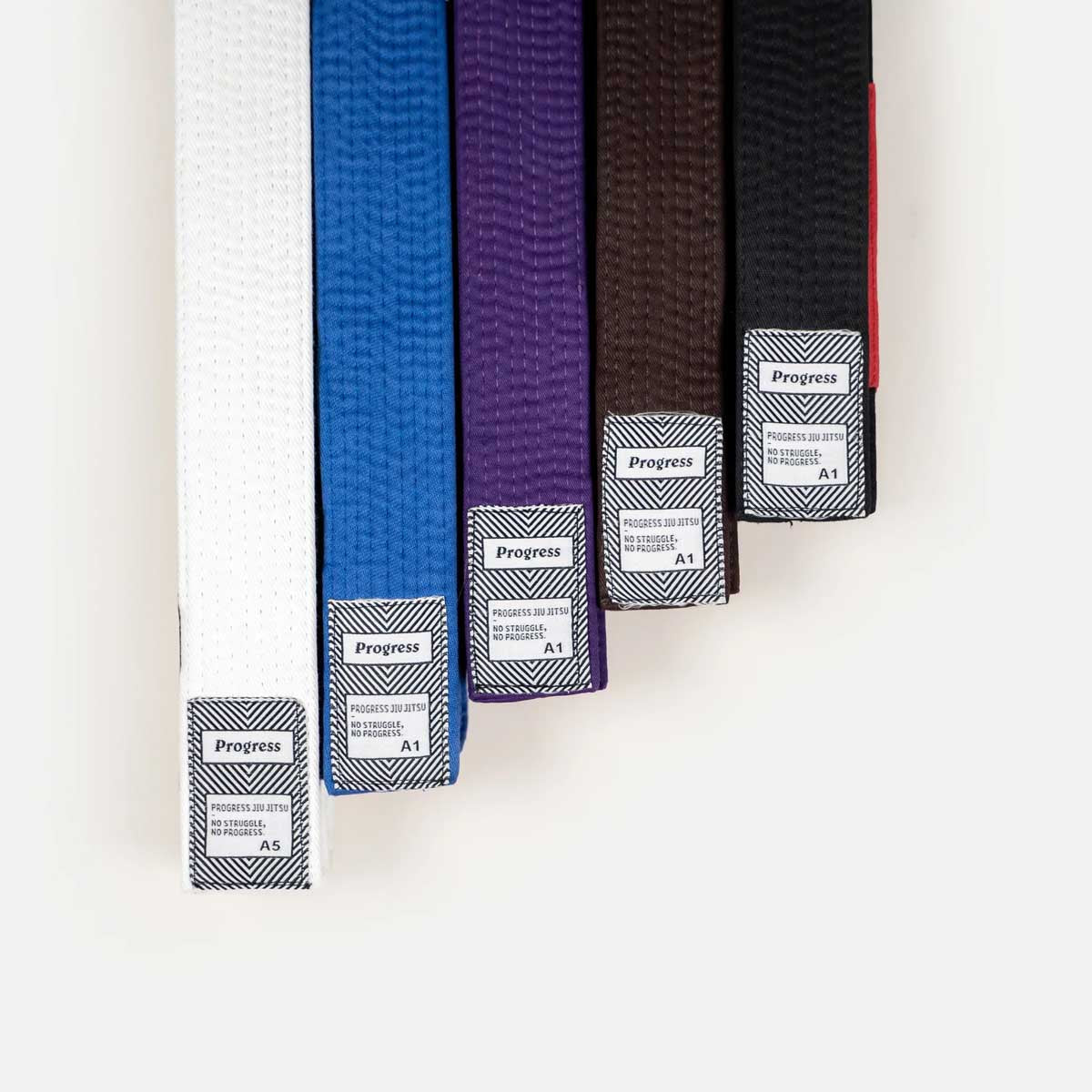 Progress BJJ Belt Blue from Made4Fighters