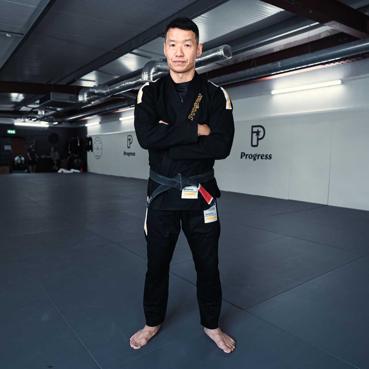 Progress The Foundation Three BJJ Gi Black from Made4Fighters