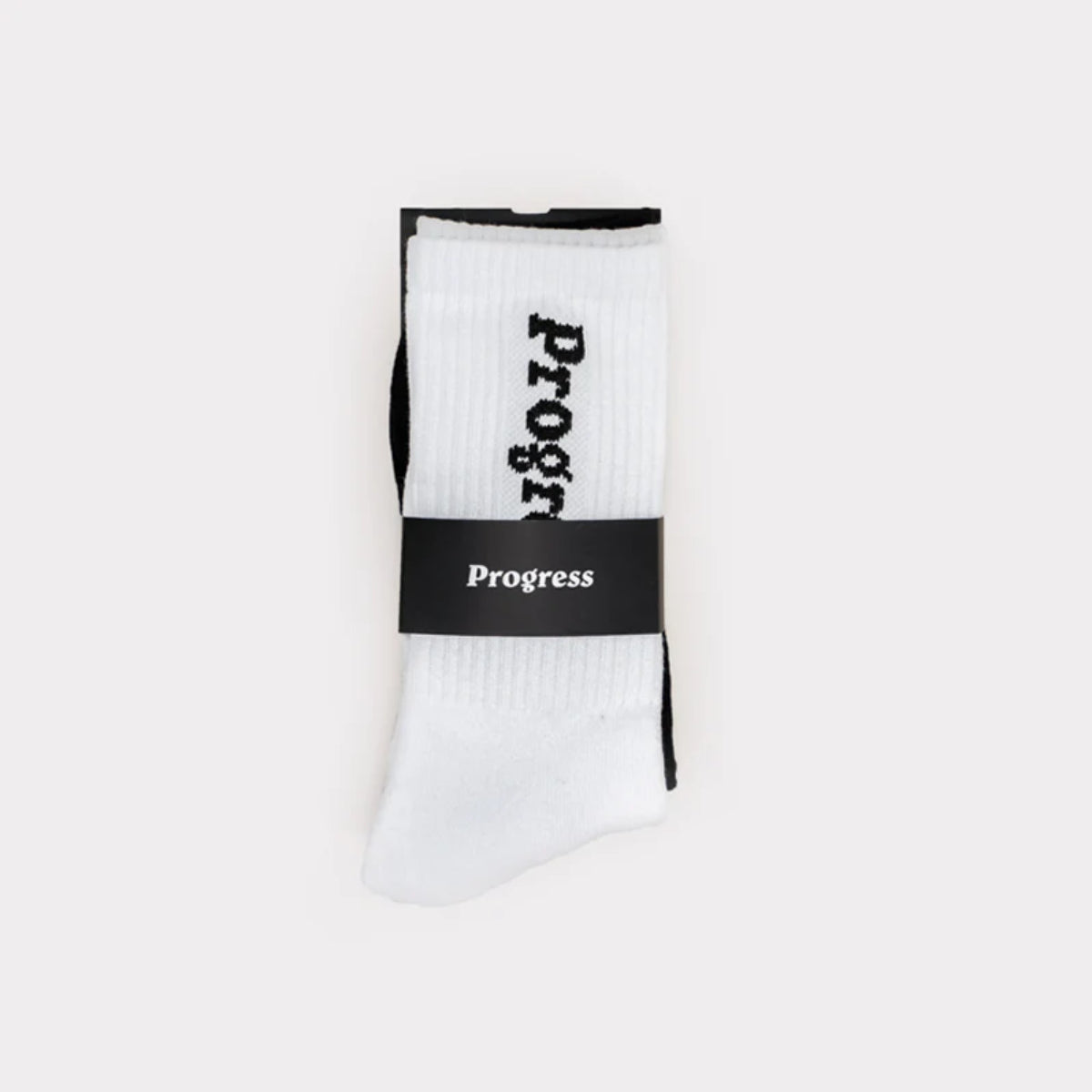 Progress Pro Socks White/Black from Made4Fighters