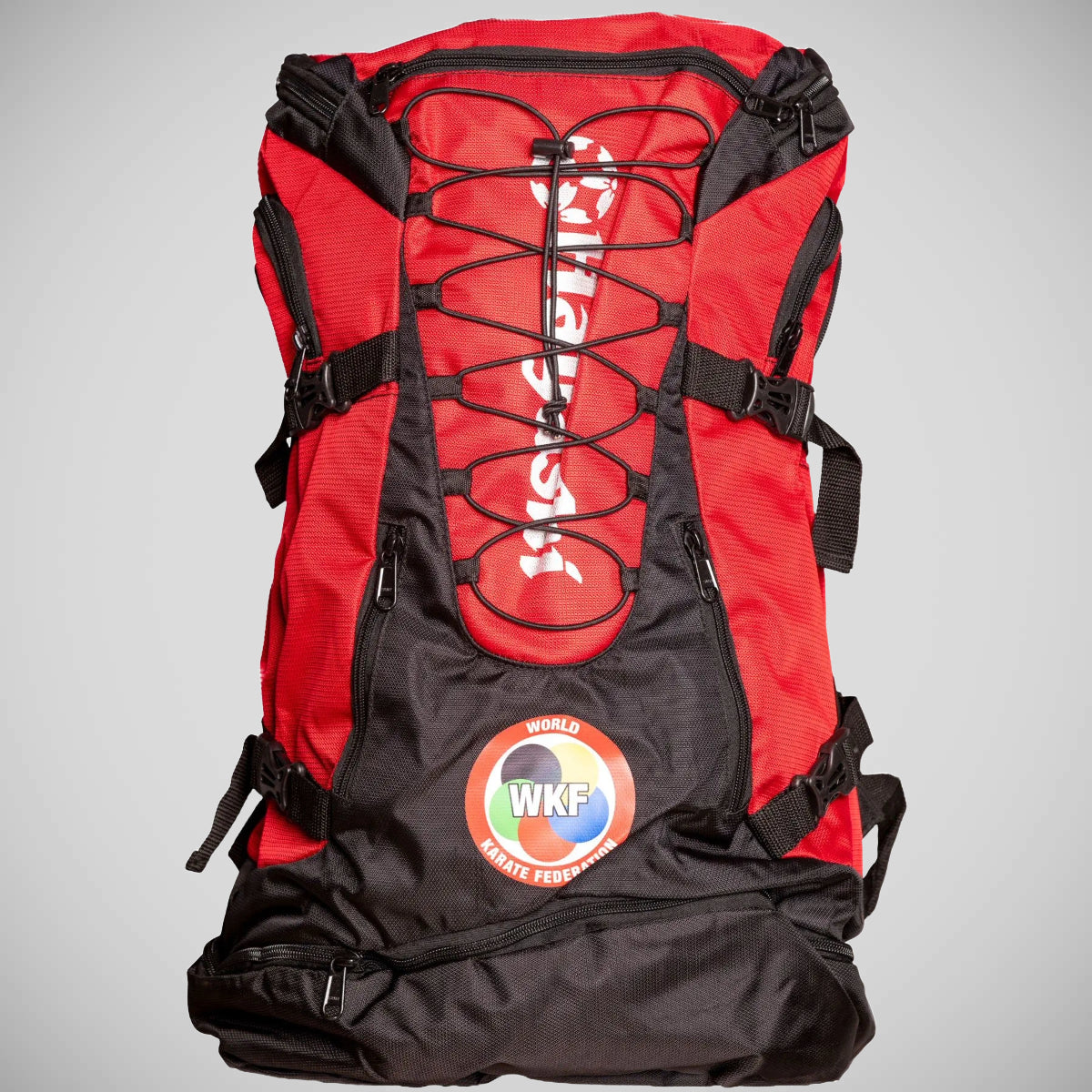 Hayashi Giant WKF Backpack Red/Black from Made4Fighters