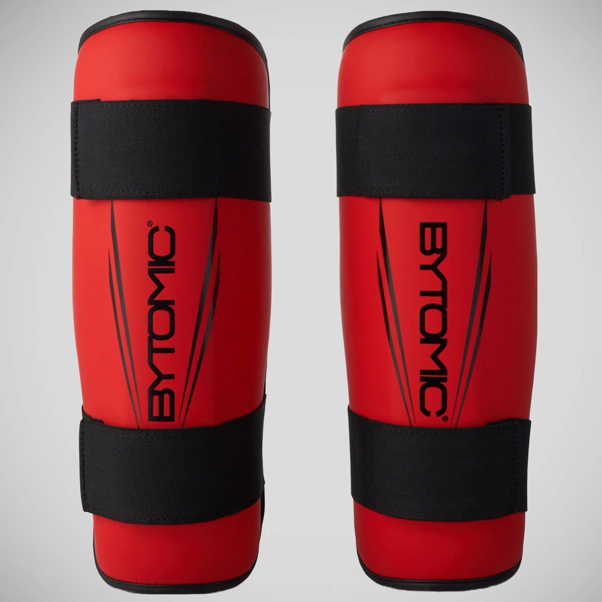 Bytomic Axis V2 Shin Guards Red/Black from Made4Fighters