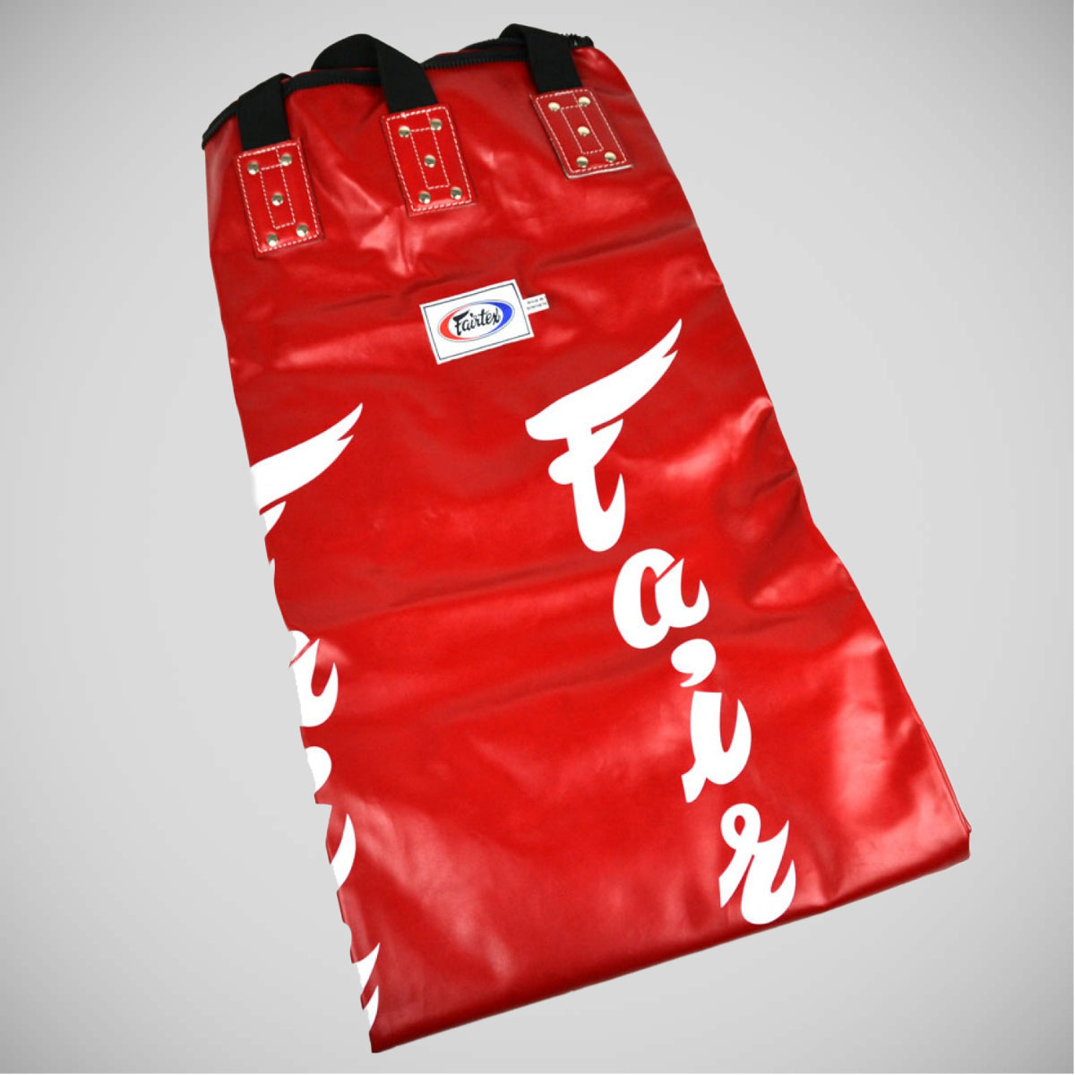 Fairtex HB6 6ft Muay Thai Banana Bag (un-filled) Red from Made4Fighters