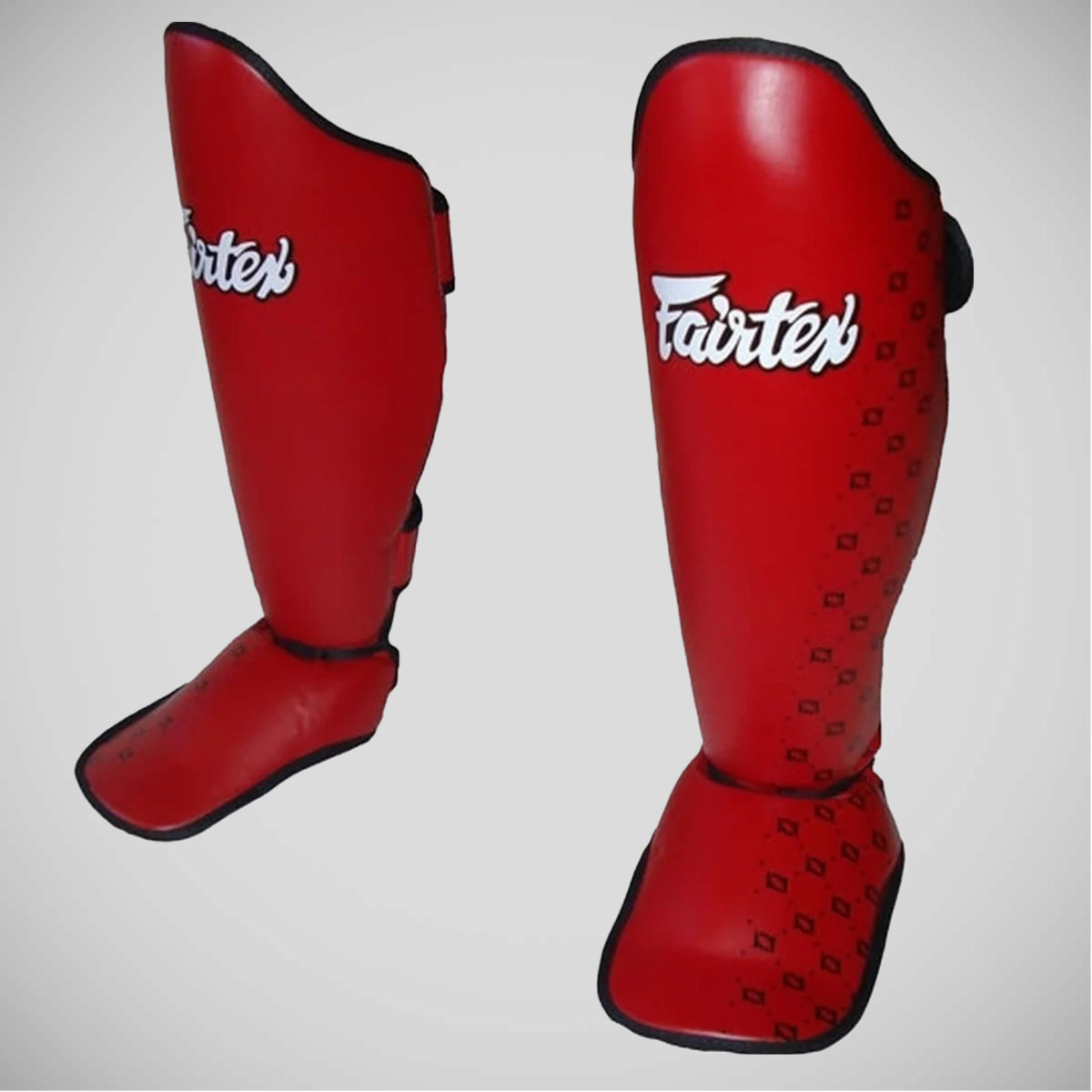 Fairtex SP5 Shin Guards Red from Made4Fighters