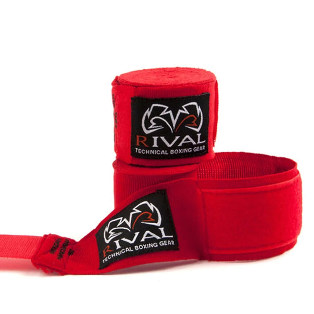 Rival Mexican Hand Wraps Red from Made4Fighters