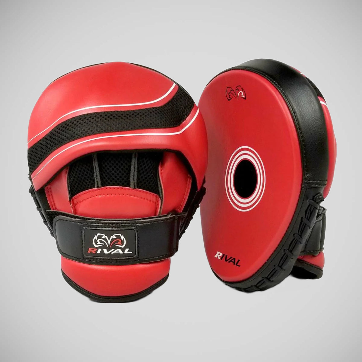 Red Rival RPM1 Ultra Punch Mitts from Made4Fighters