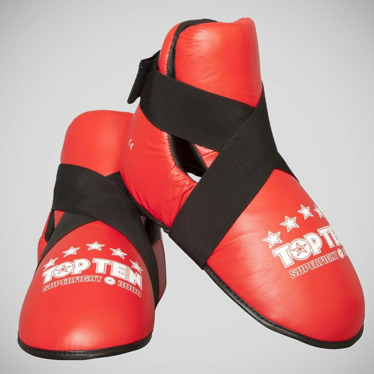 Top Ten Superfight 3000 Leather Kick Red from Made4Fighters