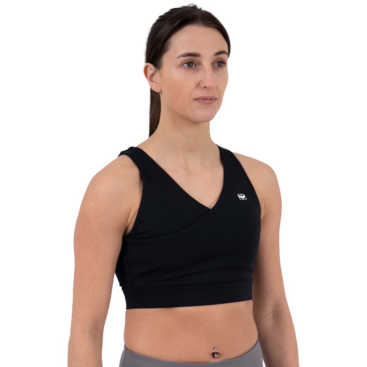 Scramble Hearts Sports Bra from Made4Fighters