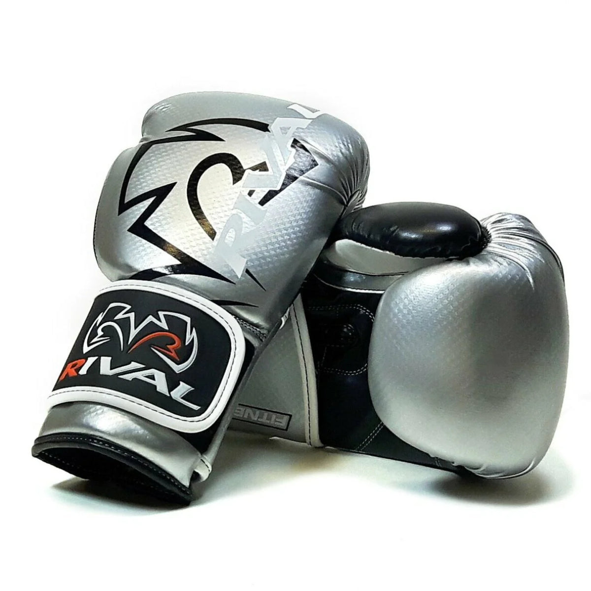Rival RB7 Fitness Plus Bag Gloves Silver/Black from Made4Fighters