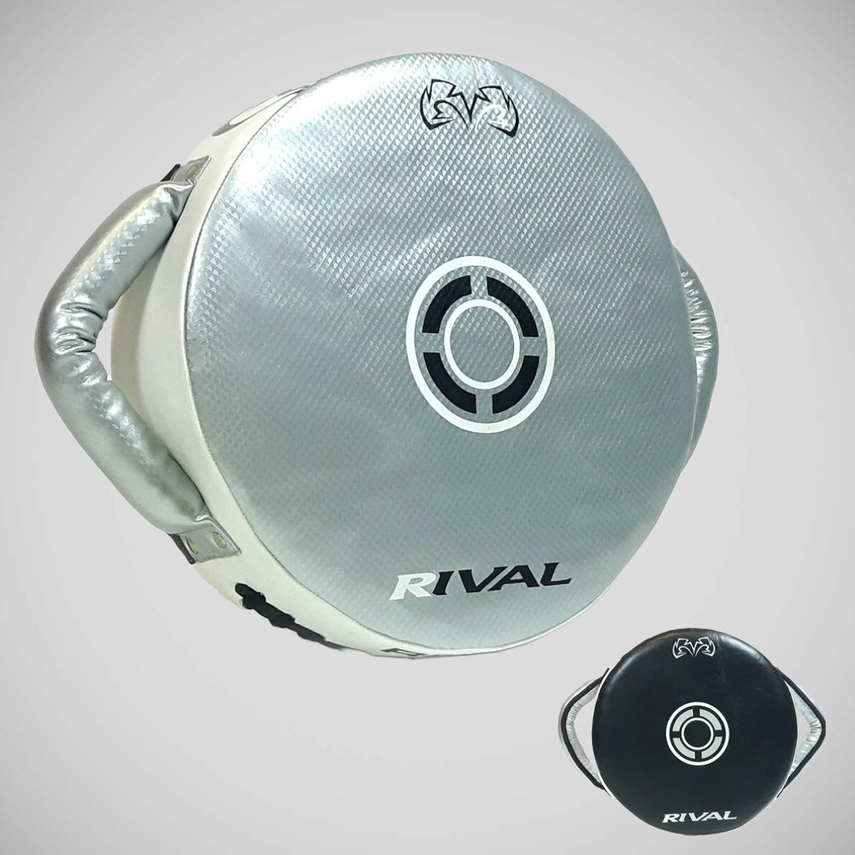 Silver/Black Rival RPS7 Fitness Plus Punch Shield from Made4Fighters