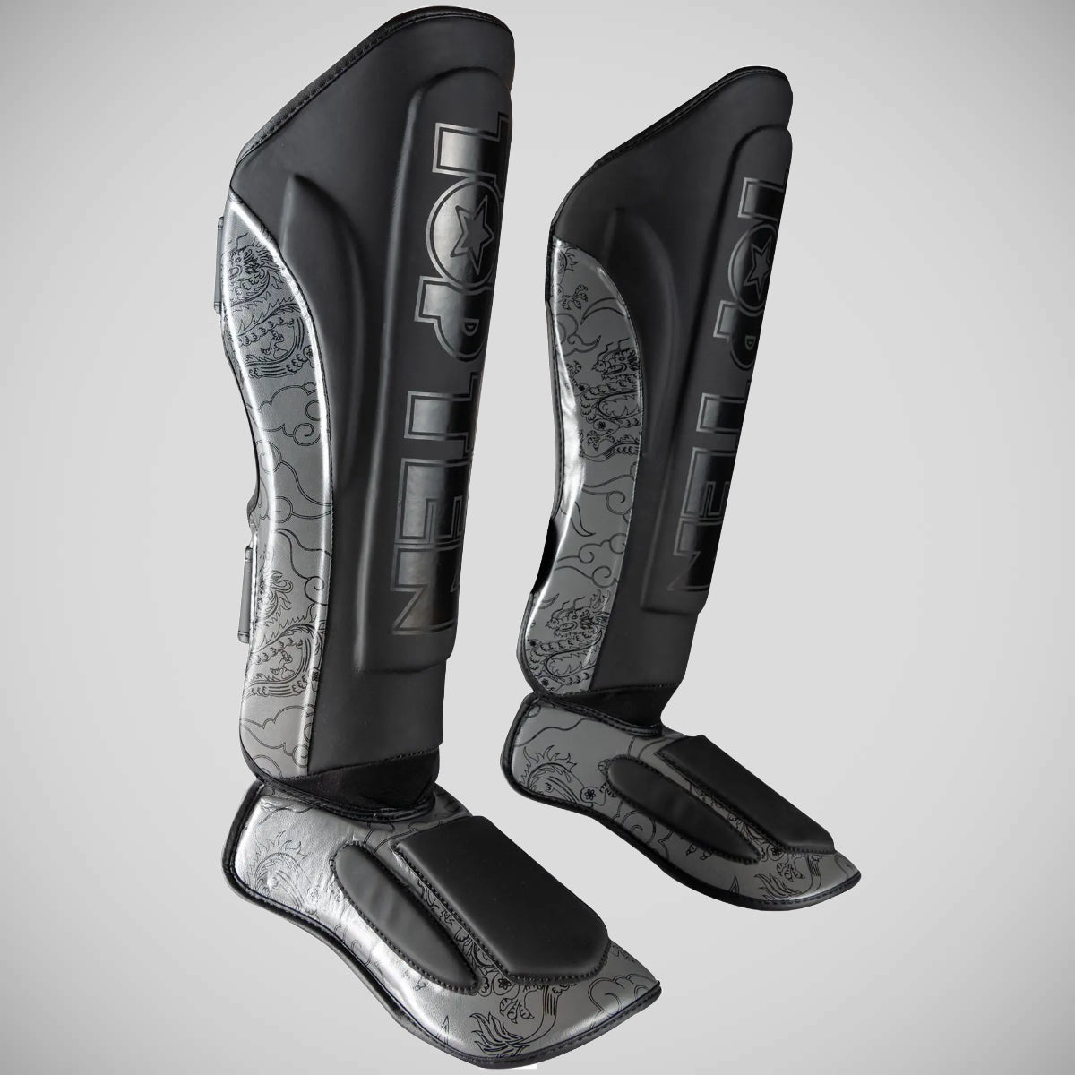 Top Ten Dragon Shin et Sittep Guard noir / gris de Made4 Fighters ...