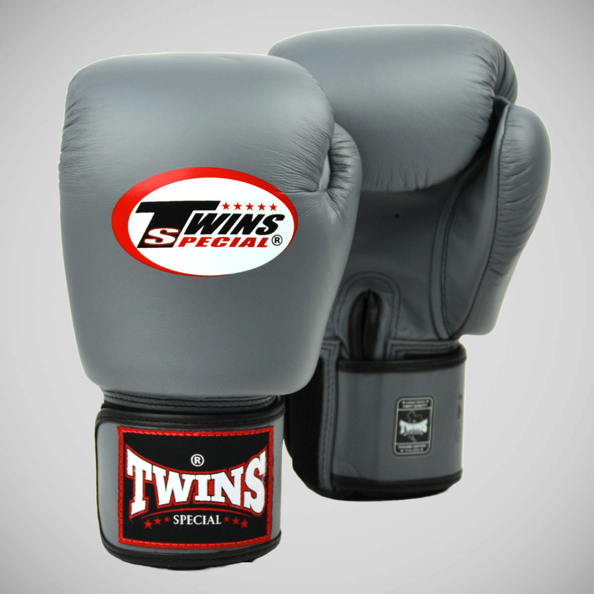 Twins BGVL-3 Boxing Gloves Grey from Made4Fighters