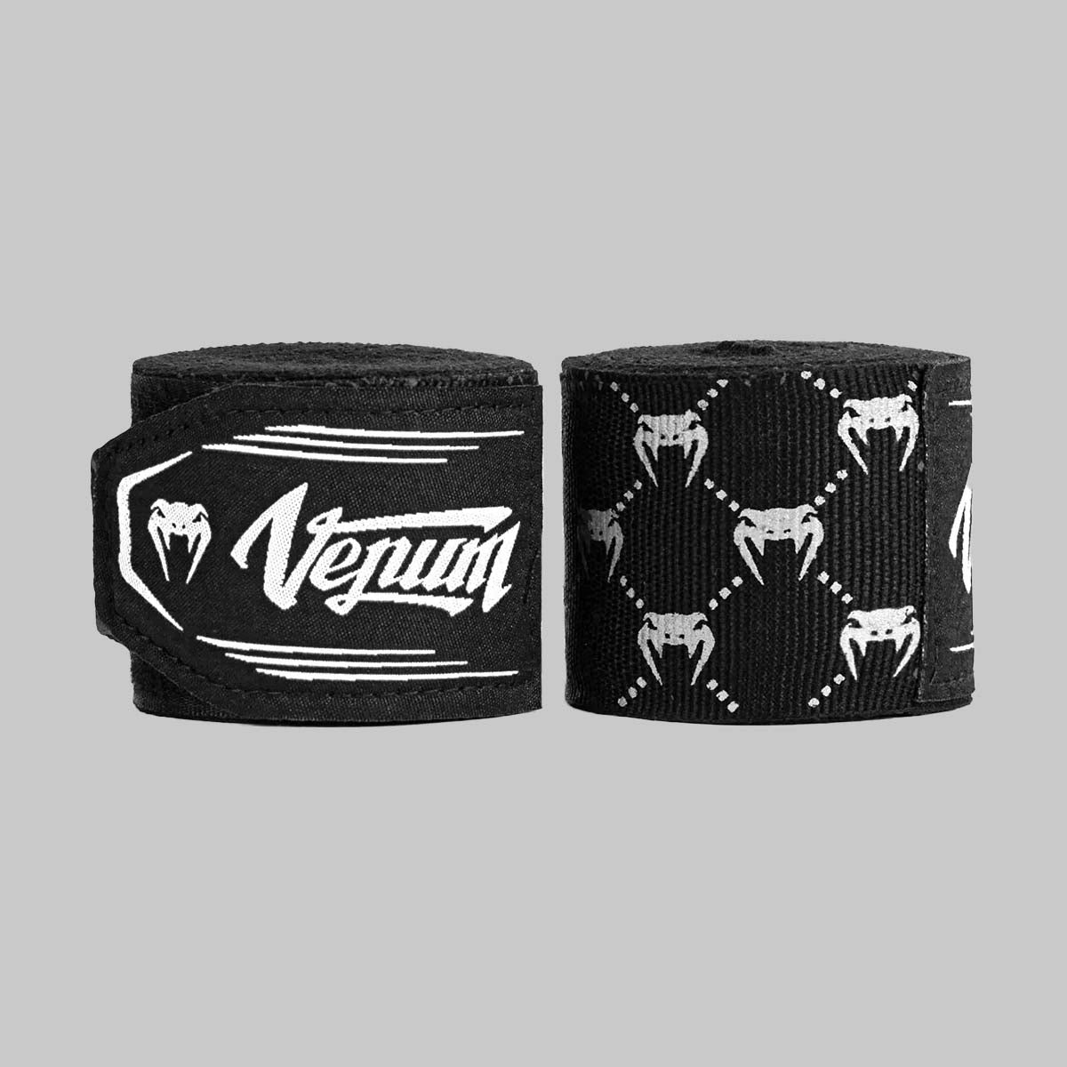 Venum 4m Hand Wraps Black/White from Made4Fighters